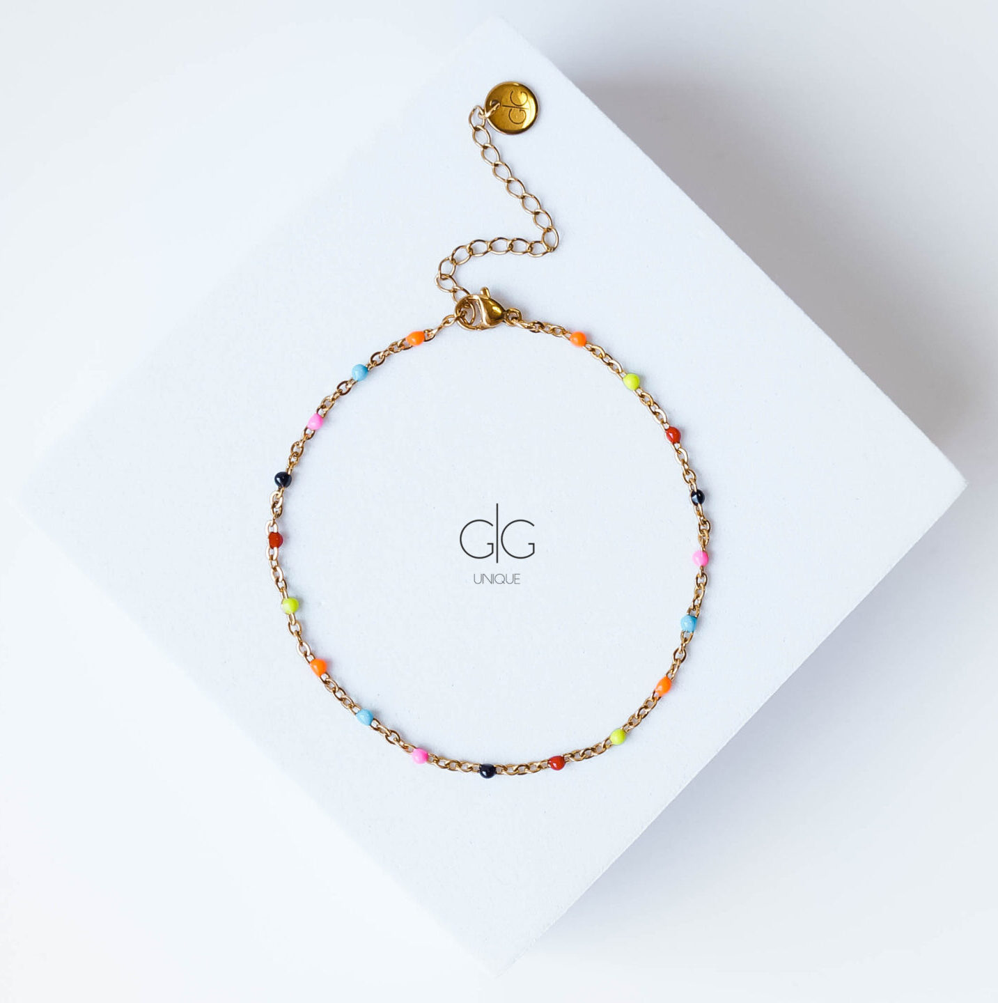 Colorful bubbles anklet | GG UNIQUE